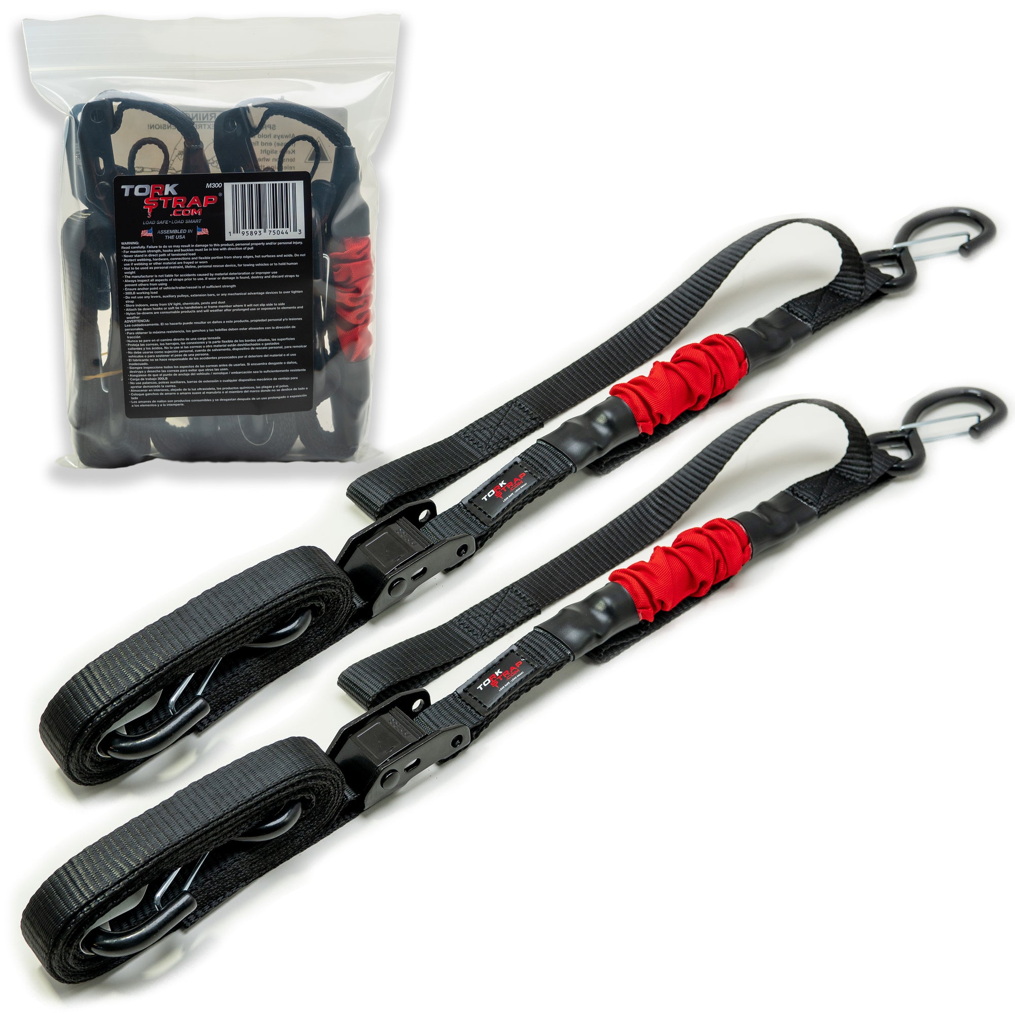 TorkStrap - Tie Down Cargo Straps