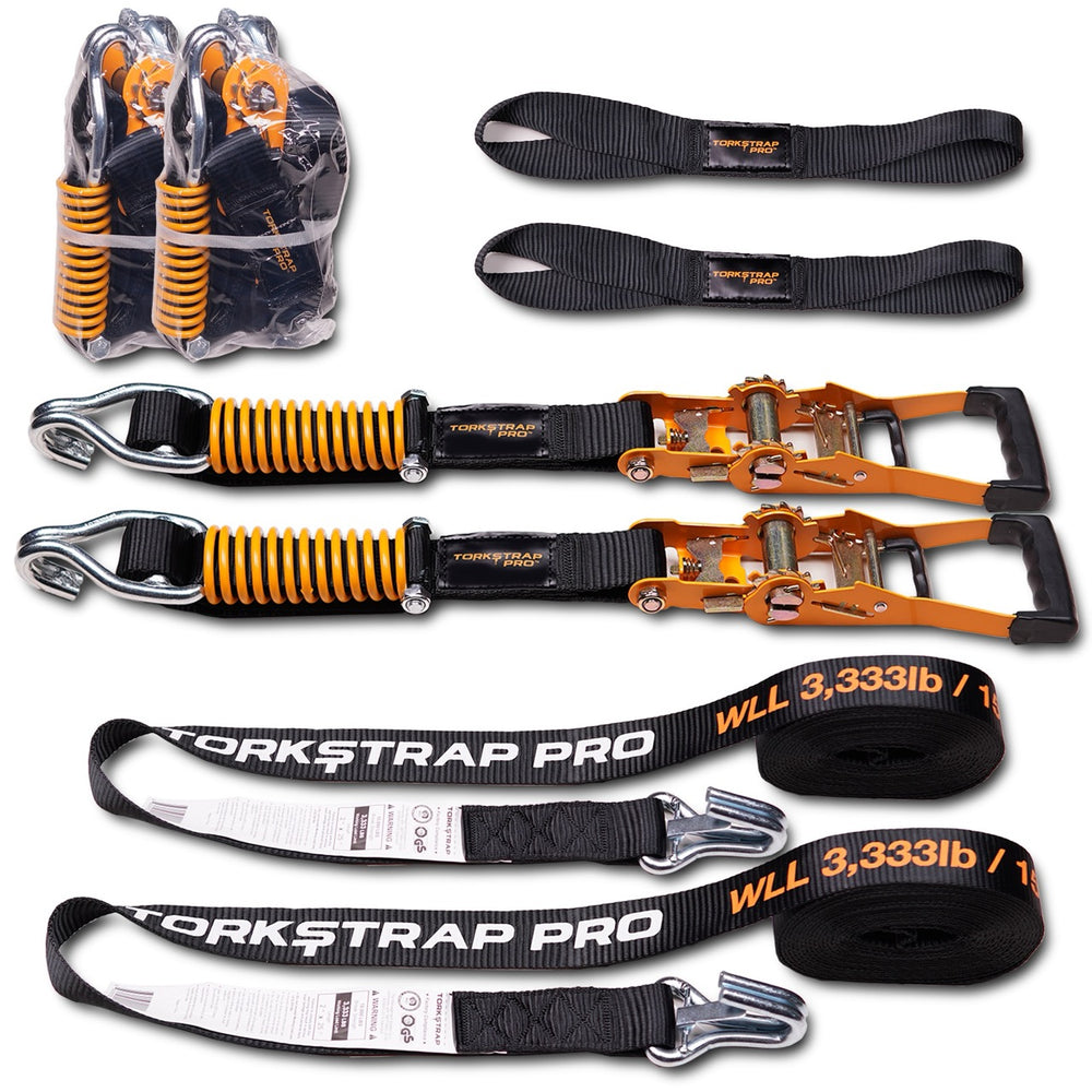 TorkStrap - Tie Down Cargo Straps