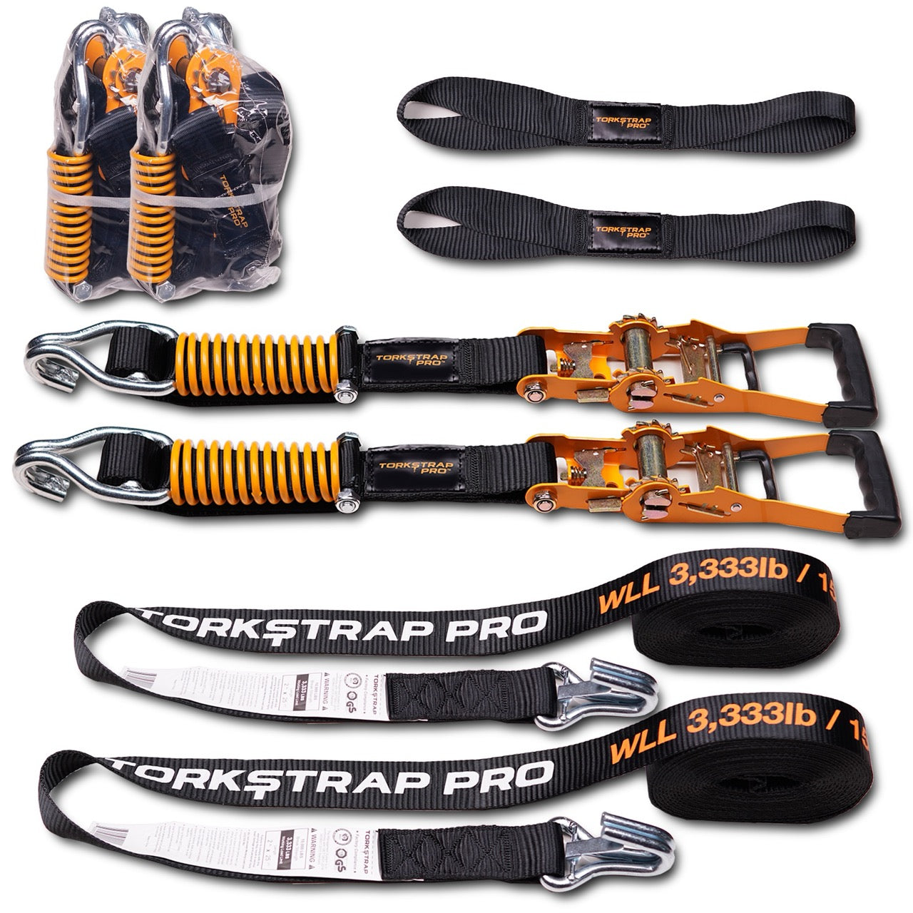 TorkStrap - Tie Down Cargo Straps